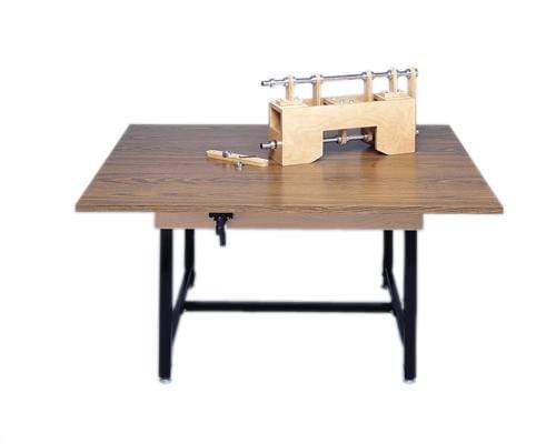 Work Table, rectangular, manual Hi-Low, 60" L x 48" W x 28" - 35.5" H ...
